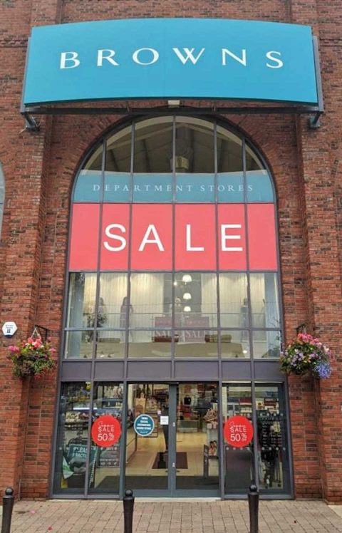 Browns Window Graphics - Elite Signs Live Site