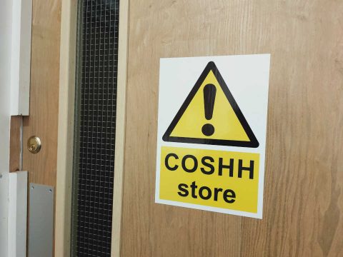 COSHH Safety Sign - Elite Signs Live Site