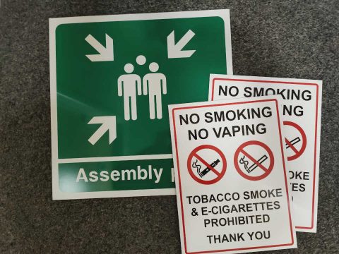 No Smoking Safety Sign - Elite Signs Live Site