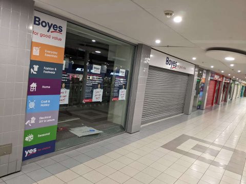 Boyes Store Front - Elite Signs Live Site